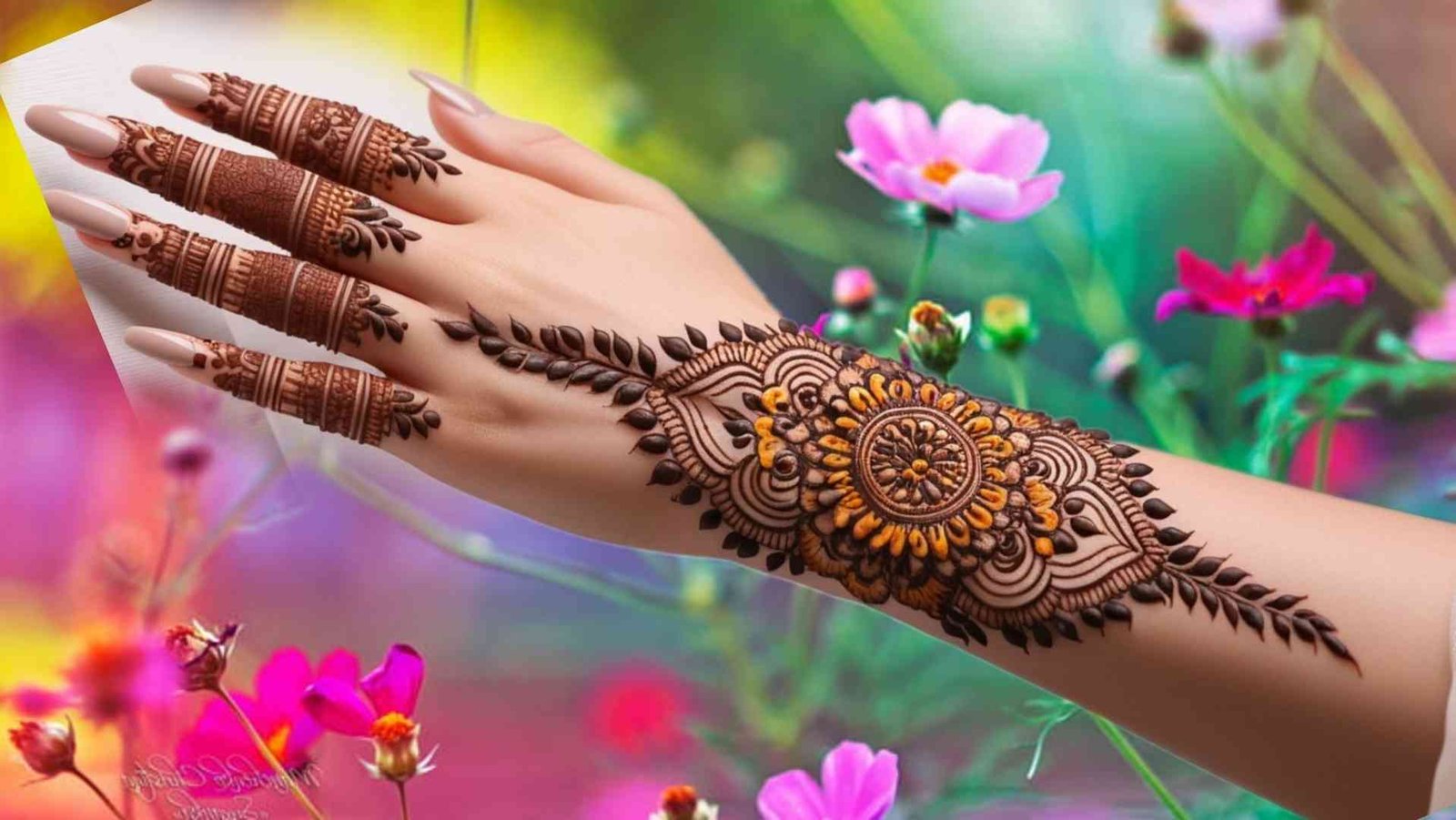 Modern Royal Front Hand Mehndi Design ( New look ) 2026