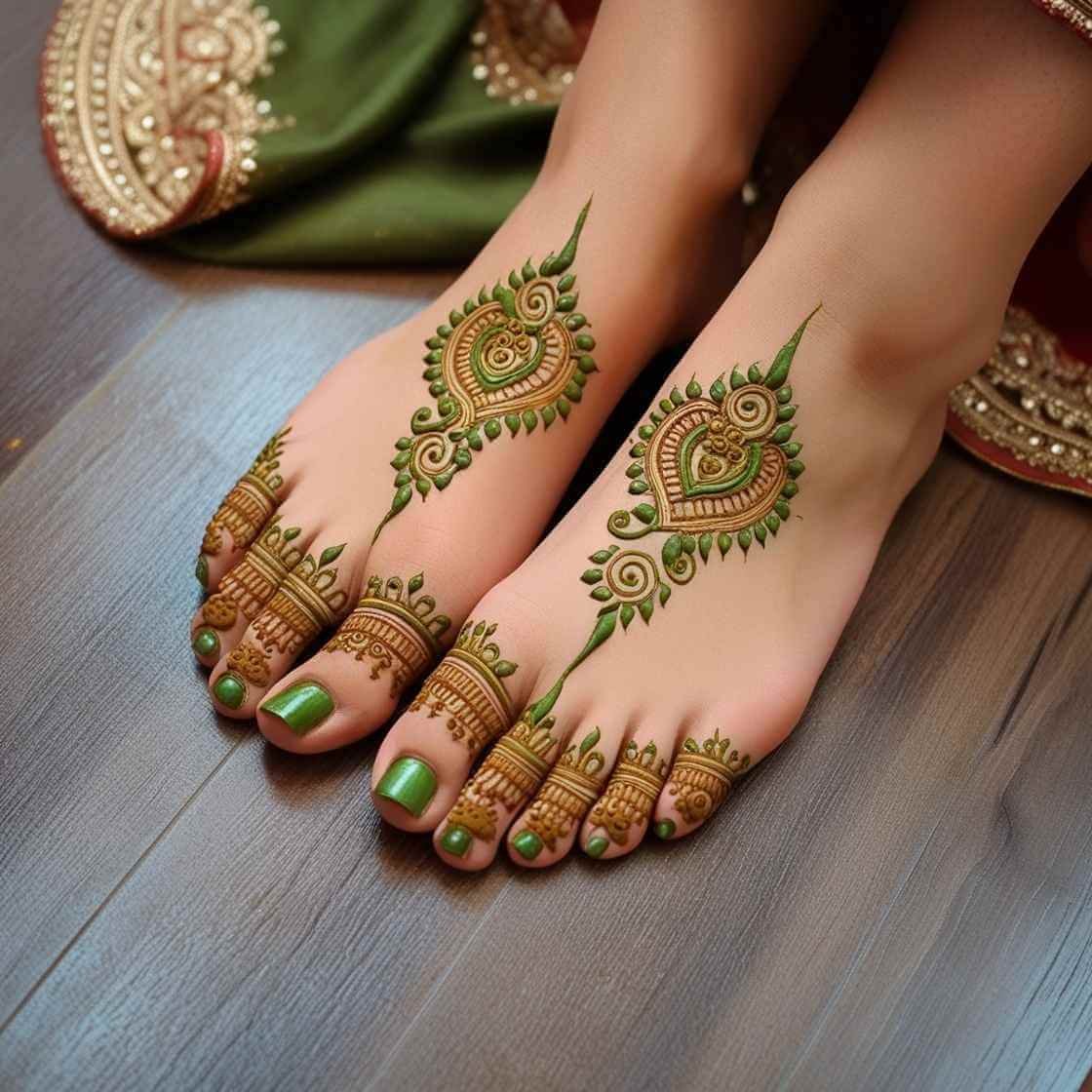 Stylish foot mehndi design Easy 10 New style 2026